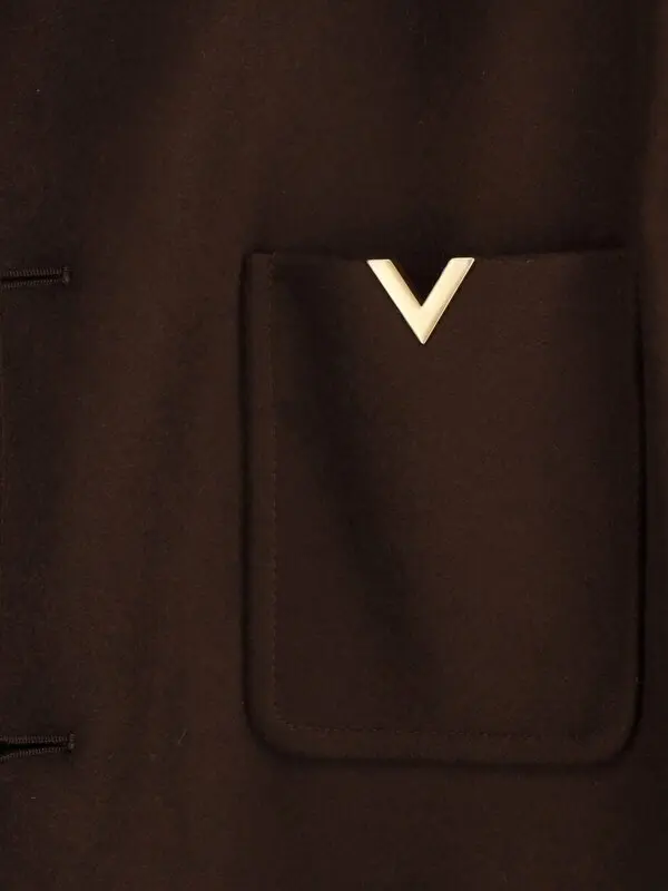 Valentino Garavani Jacket In Virgin Wool "vgold