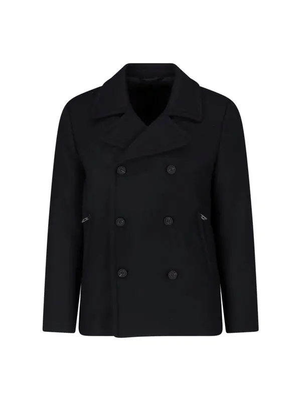 DIESEL® Wool Blend Peacoat