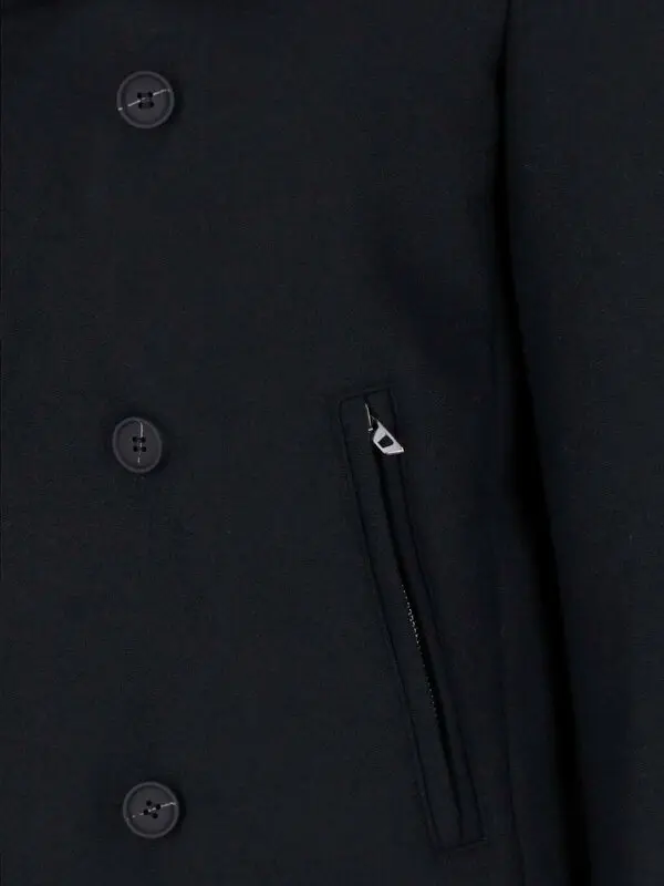 DIESEL® Wool Blend Peacoat