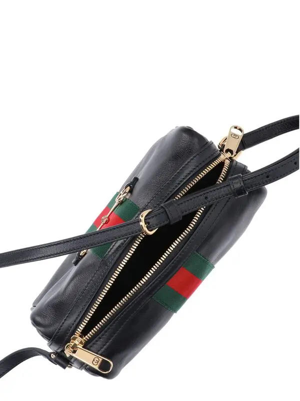 Gucci Horsebit Web Shoulder Bag