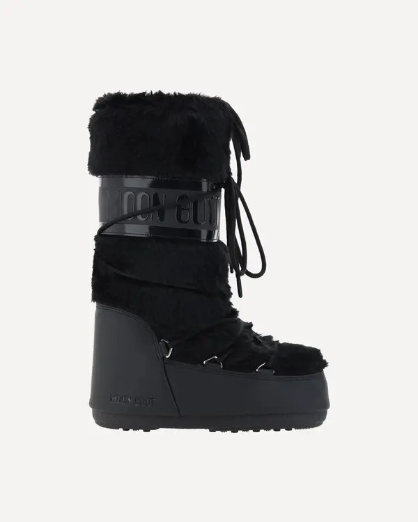 Moon Boot Icon Faux Fur Boots