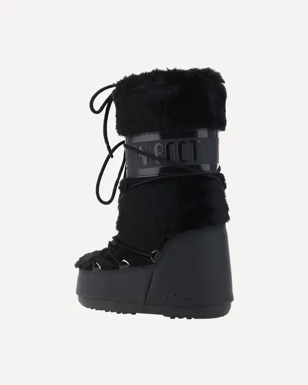 Moon Boot Icon Faux Fur Boots