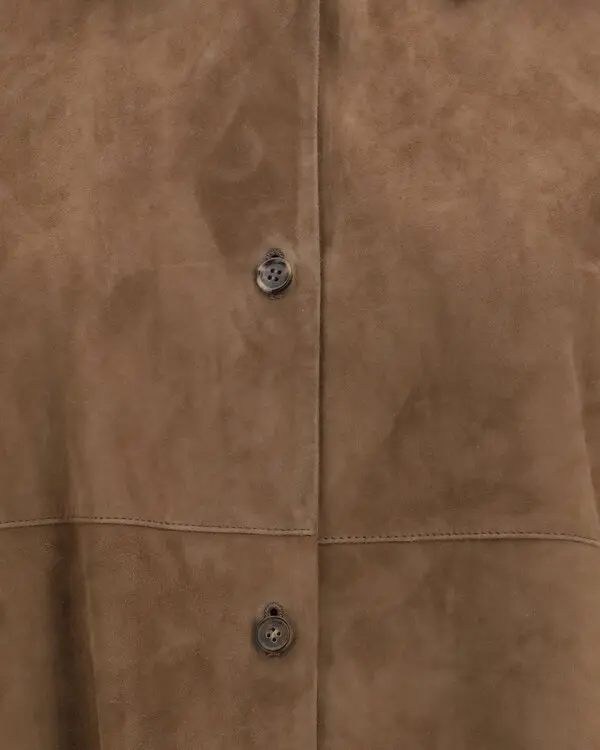'S MAXMARA Gocce Suede Jacket