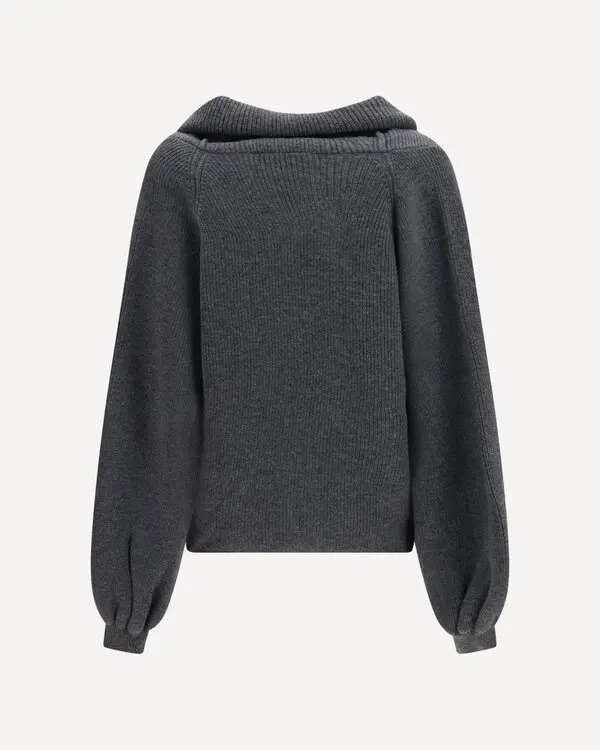Dolce & Gabbana Cropped Shawl Collar Cardigan With Wide Sleeves