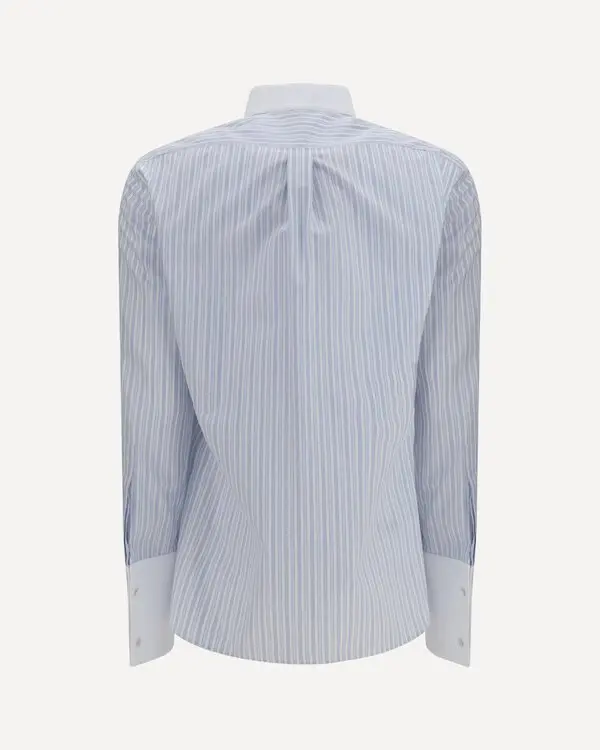 TOM FORD Striped Shirt With Front Detail