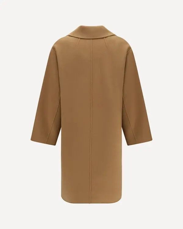 'S MAXMARA S Maxmara Magnolia Double-breasted Virgin Wool Coat