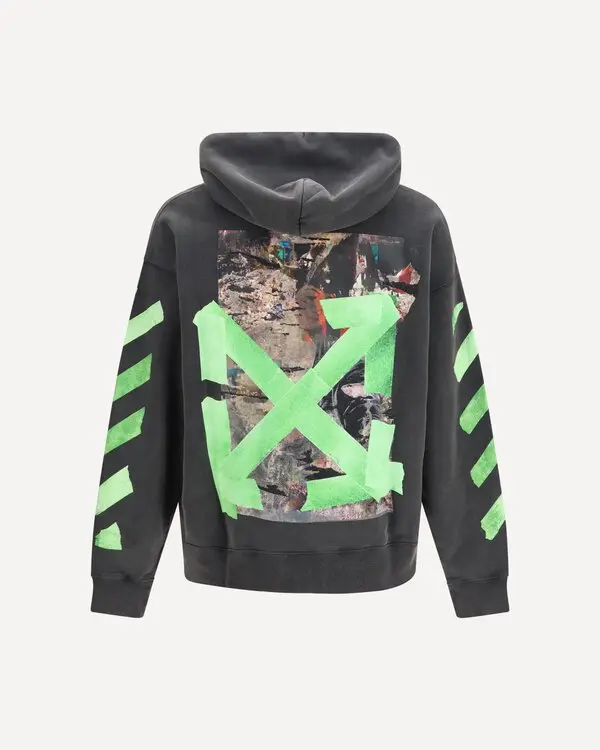 Off-White Bacco Arrow Skate Hooded Sweatshirt Ale