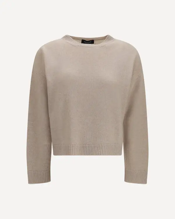 Fabiana Filippi Cashmere Crewneck Sweater - Cream