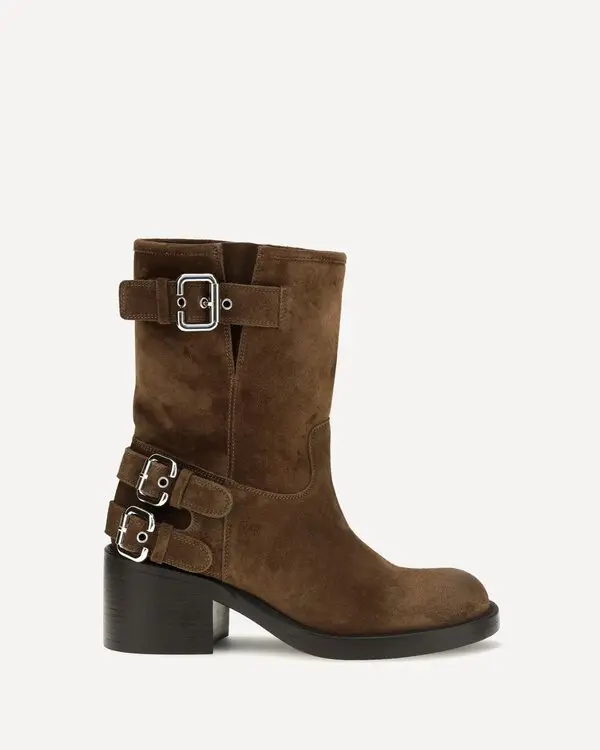 Chloé Suede Dakota Boots
