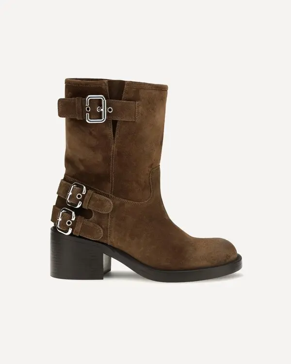 Chloé Suede Dakota Boots