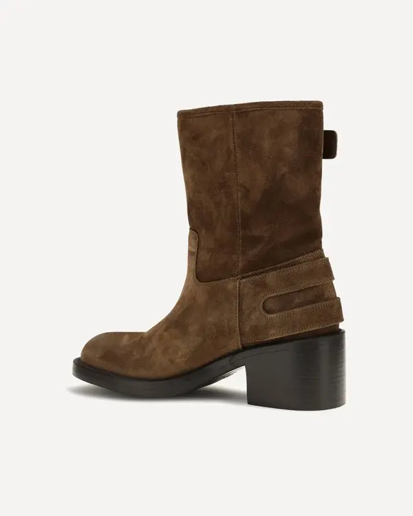 Chloé Suede Dakota Boots