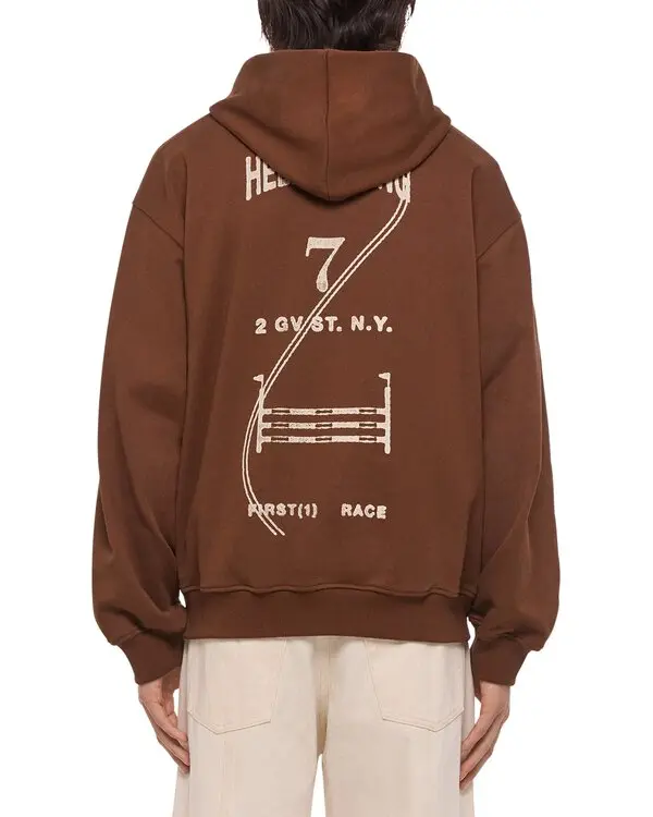 Helmut Lang Ticket Graphic Hoodie
