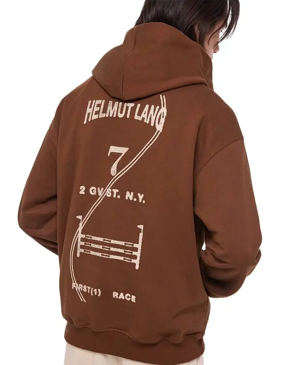 Helmut Lang Ticket Graphic Hoodie