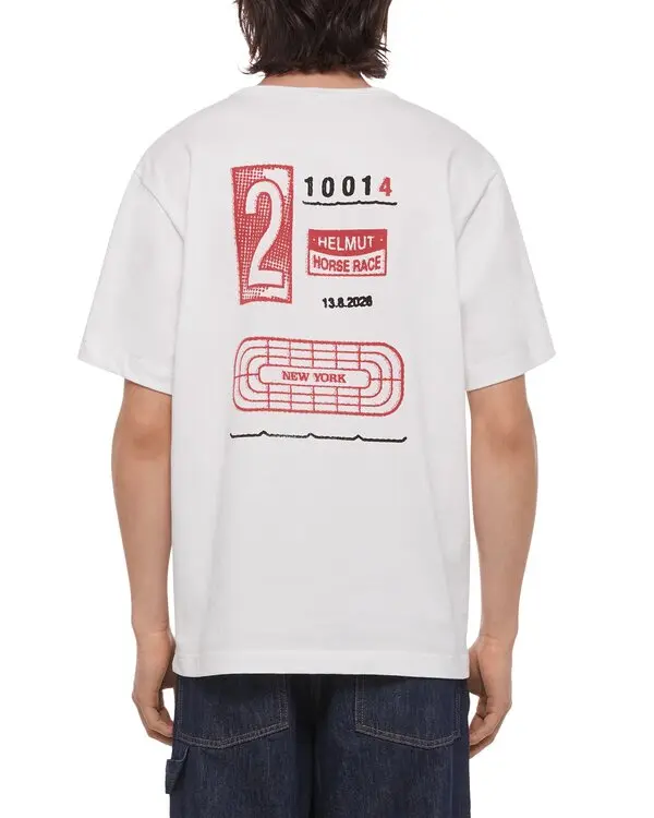 Helmut Lang Graphic Race Tee