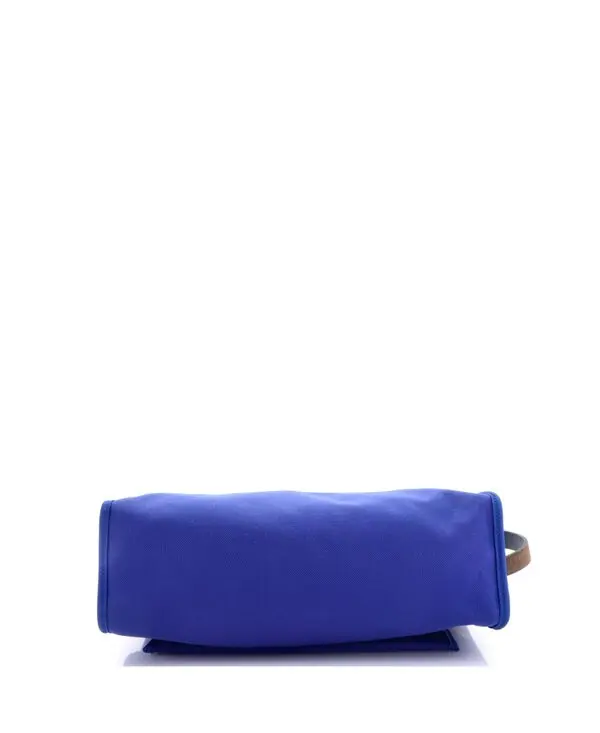 Hermès 31 Herbag Zip Leather And Toile