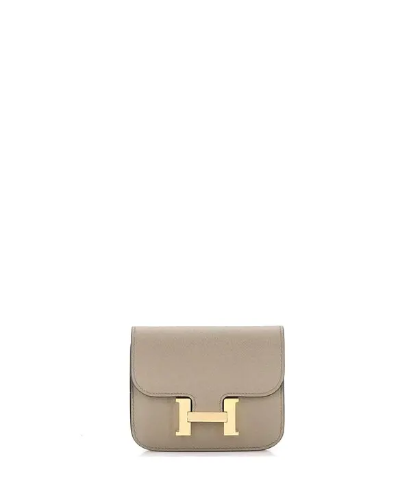 Hermès Constance Slim Wallet Evercolor