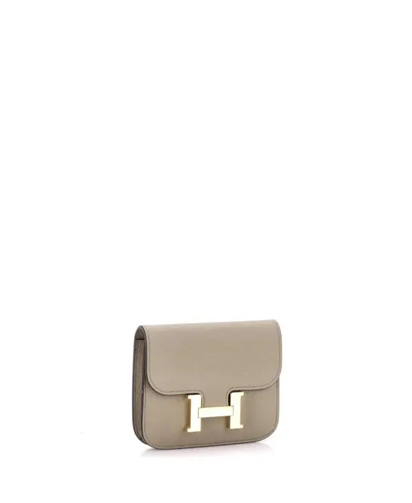Hermès Constance Slim Wallet Evercolor