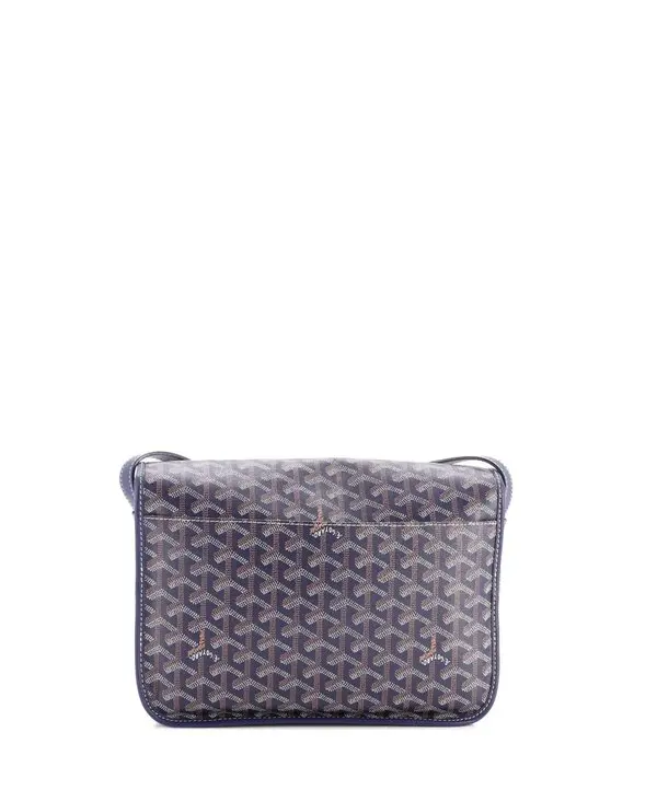 Goyard Mm Belvedere Messenger Bag Coated Canvas