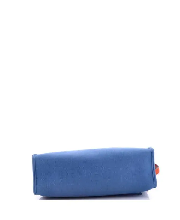 Hermès 31 Herbag Zip Leather And Toile