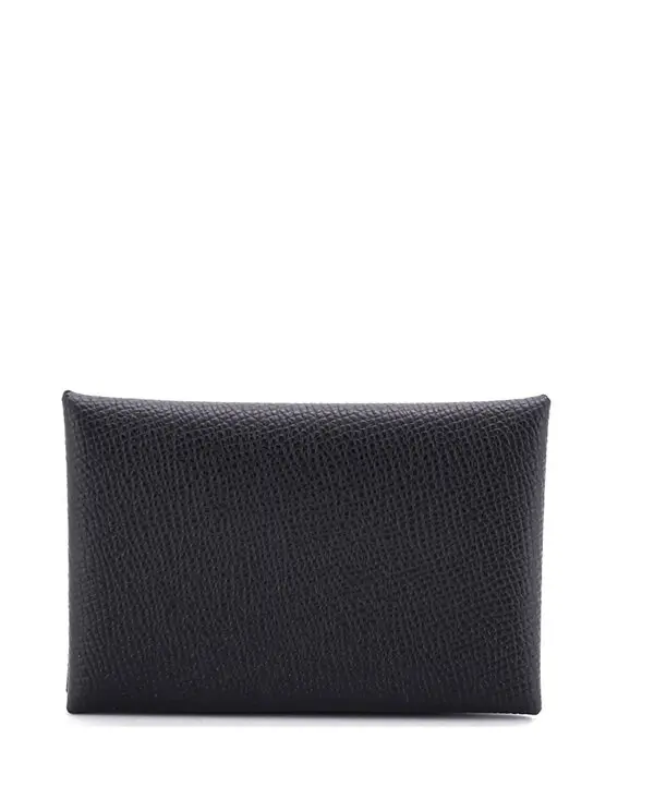 Hermès Calvi Duo Card Holder Epsom