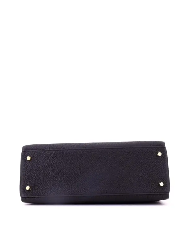 Hermès Kelly 32 Handbag Black Togo With Gold Hardware