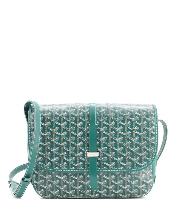 Goyard Mm Belvedere Ii Messenger Bag Coated Canvas