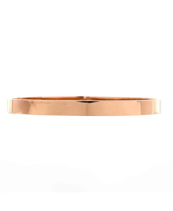 Hermès Small Kelly Bracelet 18k Rose Gold With 4 Diamonds