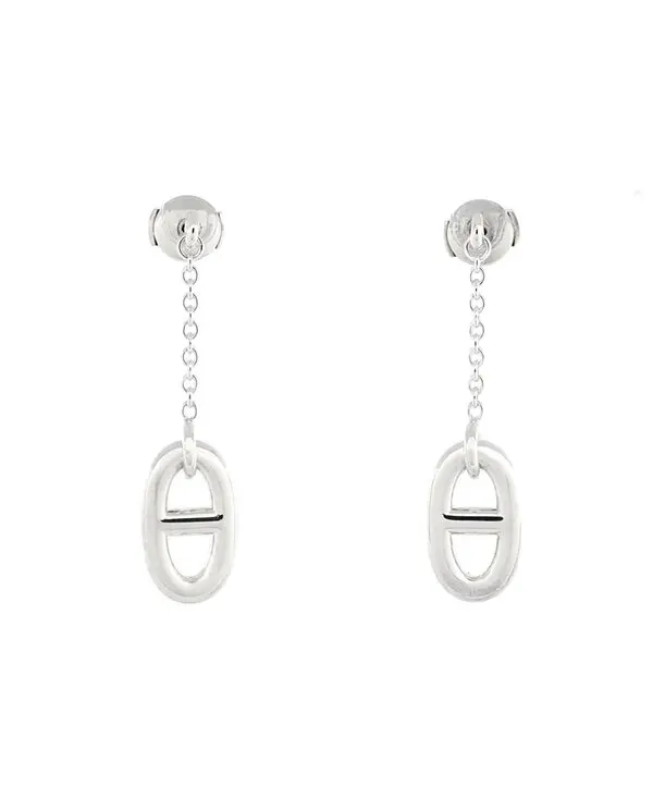 Hermès Medium Farandole Drop Earrings - Sterling Silver