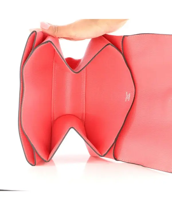 Hermès Opli Clutch Leather