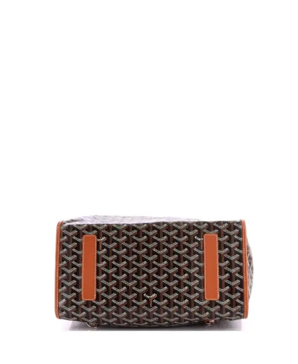 Goyard Saint Leger Briefcase Backpack Coated Canvas