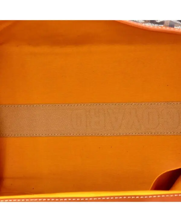Goyard Saint Leger Briefcase Backpack Coated Canvas