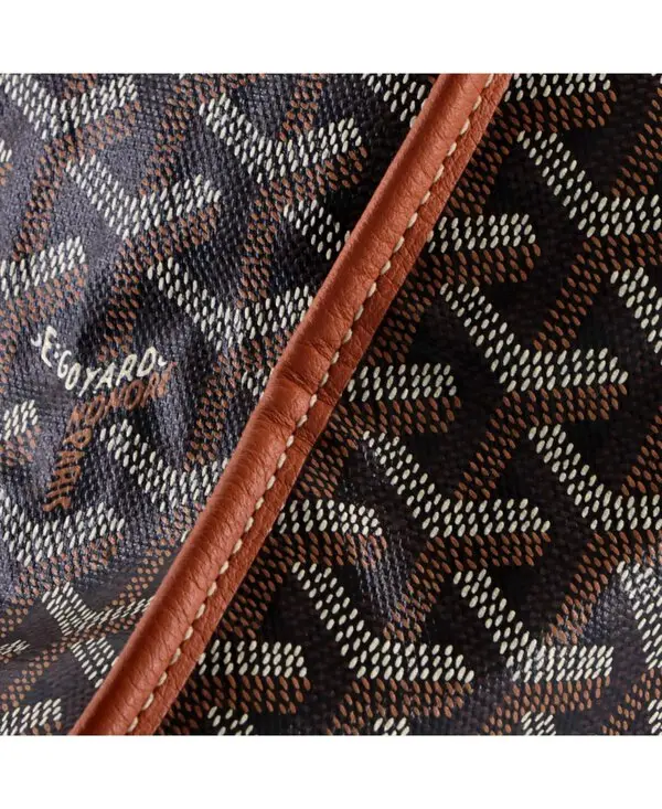 Goyard Saint Leger Briefcase Backpack Coated Canvas