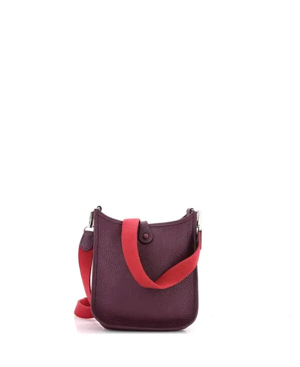 Hermès Tpm Evelyne Bag Gen Iii Clemence - Purple