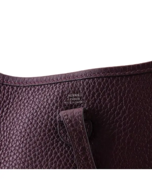 Hermès Tpm Evelyne Bag Gen Iii Clemence - Purple