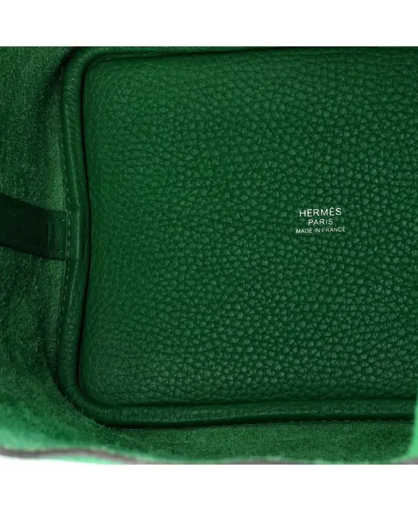 Hermès Pm Monochrome Picotin Lock Bag Clemence