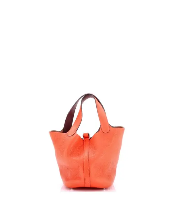 Hermès Pm Eclat Picotin Lock Bag Clemence