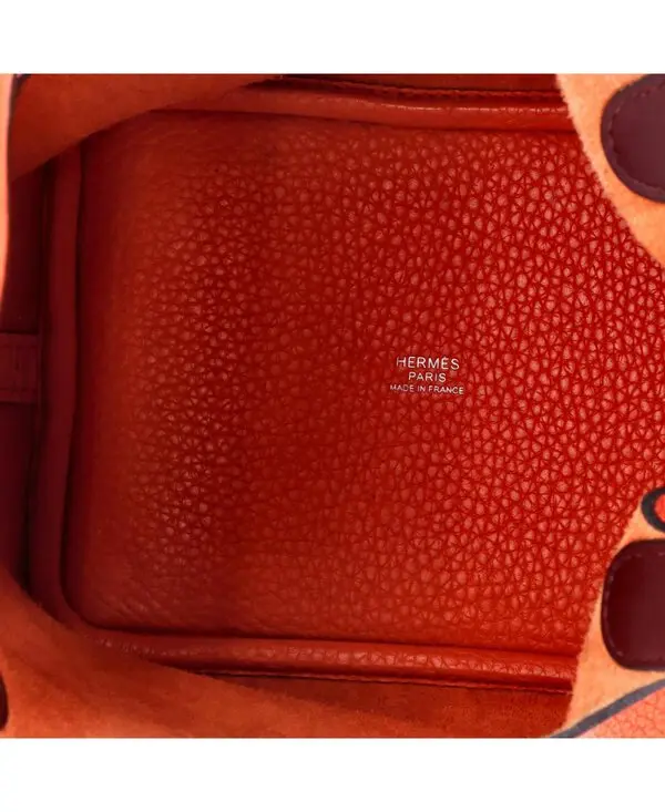 Hermès Pm Eclat Picotin Lock Bag Clemence