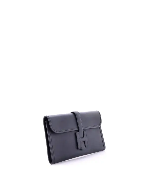Hermès 29 Jige Elan Clutch Swift - Blue