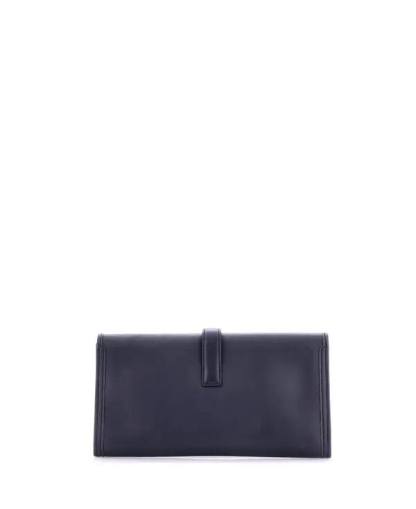 Hermès 29 Jige Elan Clutch Swift - Blue