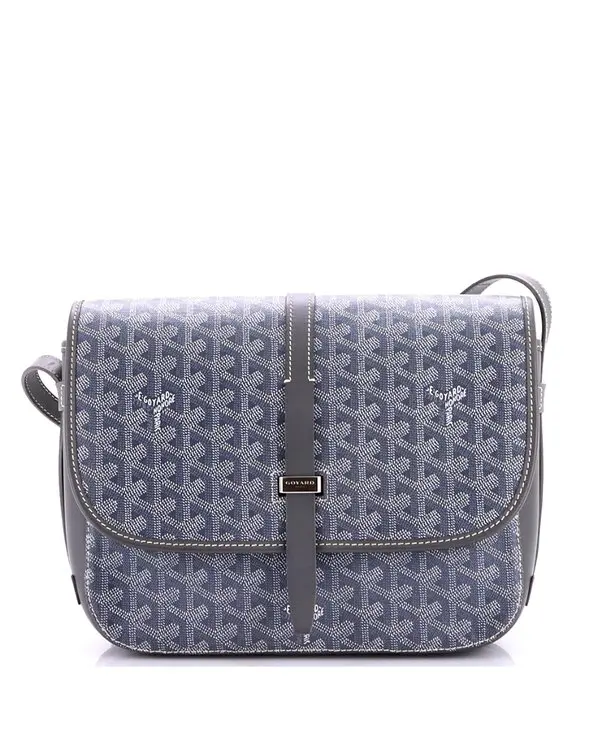 Goyard Mm Belvedere Ii Messenger Bag Coated Canvas