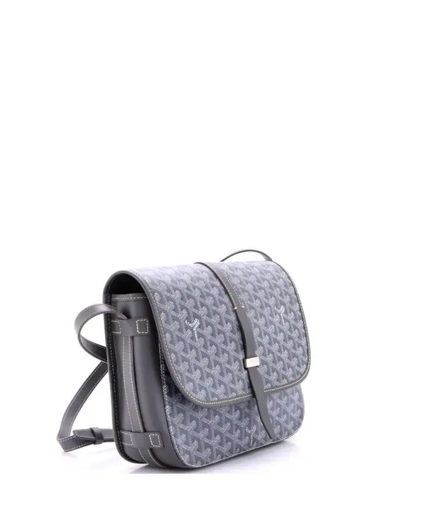 Goyard Mm Belvedere Ii Messenger Bag Coated Canvas