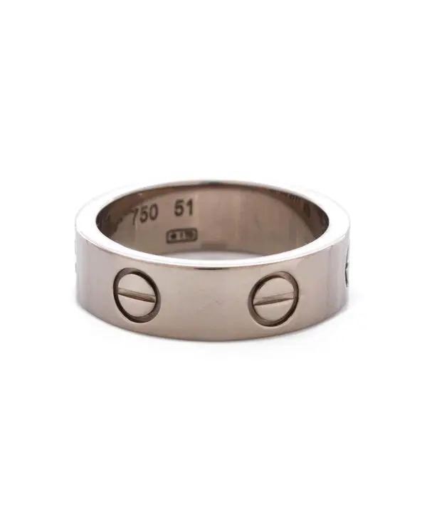 CARTIER Love Band Ring 18k Gold