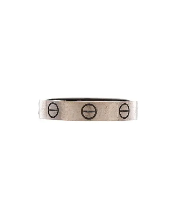CARTIER Love Wedding Band Ring 18k Gold