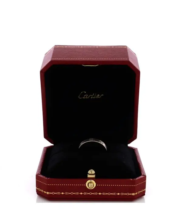 CARTIER Love Wedding Band Ring 18k Gold