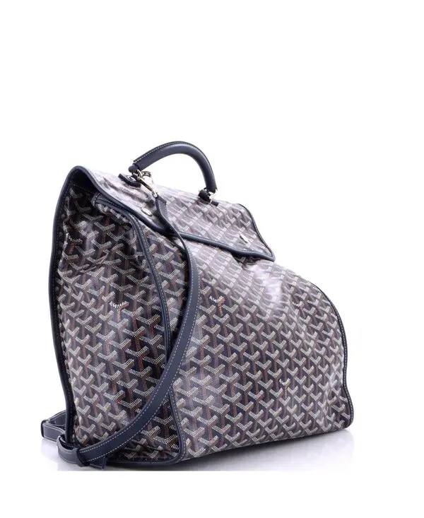 Goyard Saint Leger Briefcase Backpack Coated Canvas