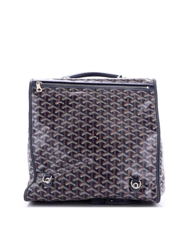 Goyard Saint Leger Briefcase Backpack Coated Canvas
