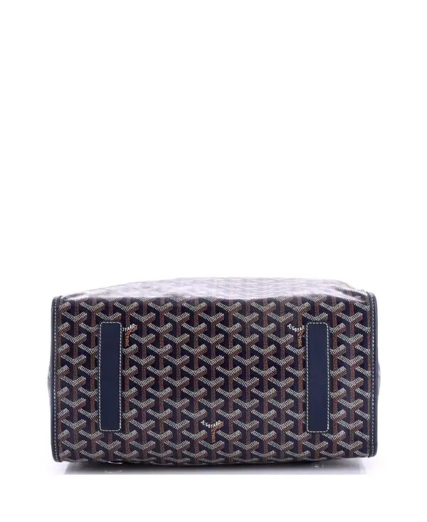 Goyard Saint Leger Briefcase Backpack Coated Canvas