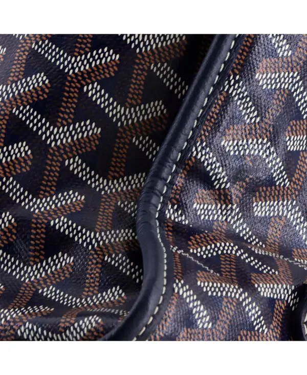 Goyard Saint Leger Briefcase Backpack Coated Canvas