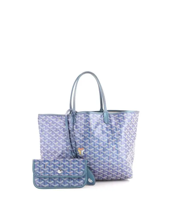 Goyard Pm Saint Louis Tote Iridescent Coated Canvas