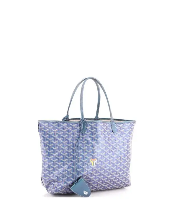 Goyard Pm Saint Louis Tote Iridescent Coated Canvas